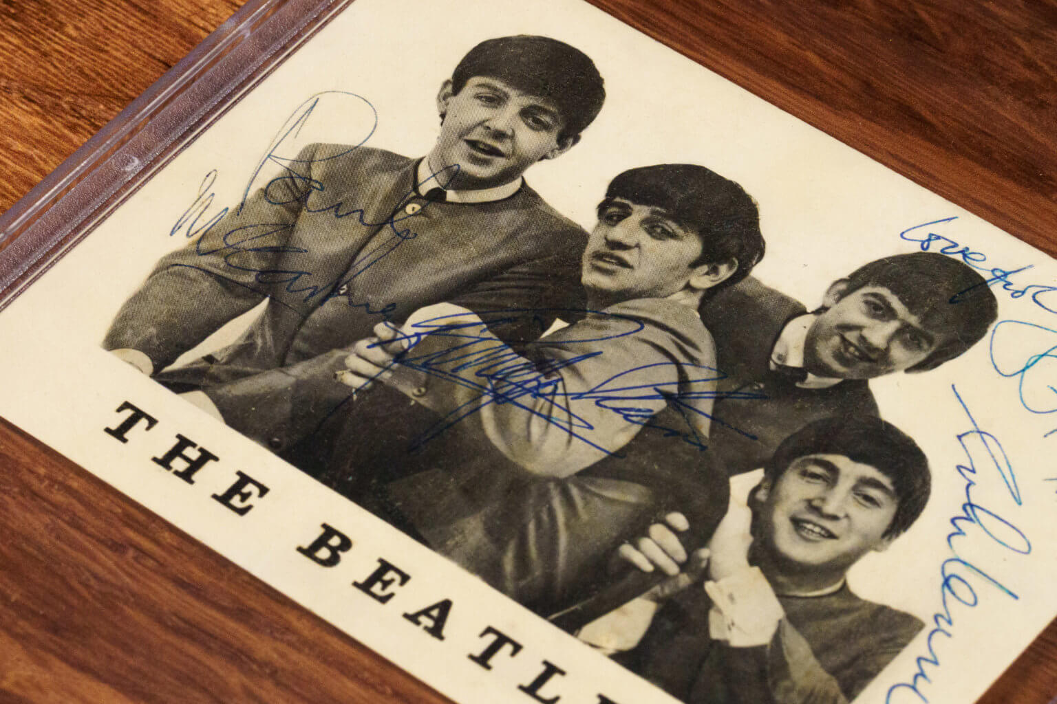 Almost Famous: The '63 Beatles Fan Club Card Signature Story | Rally ...