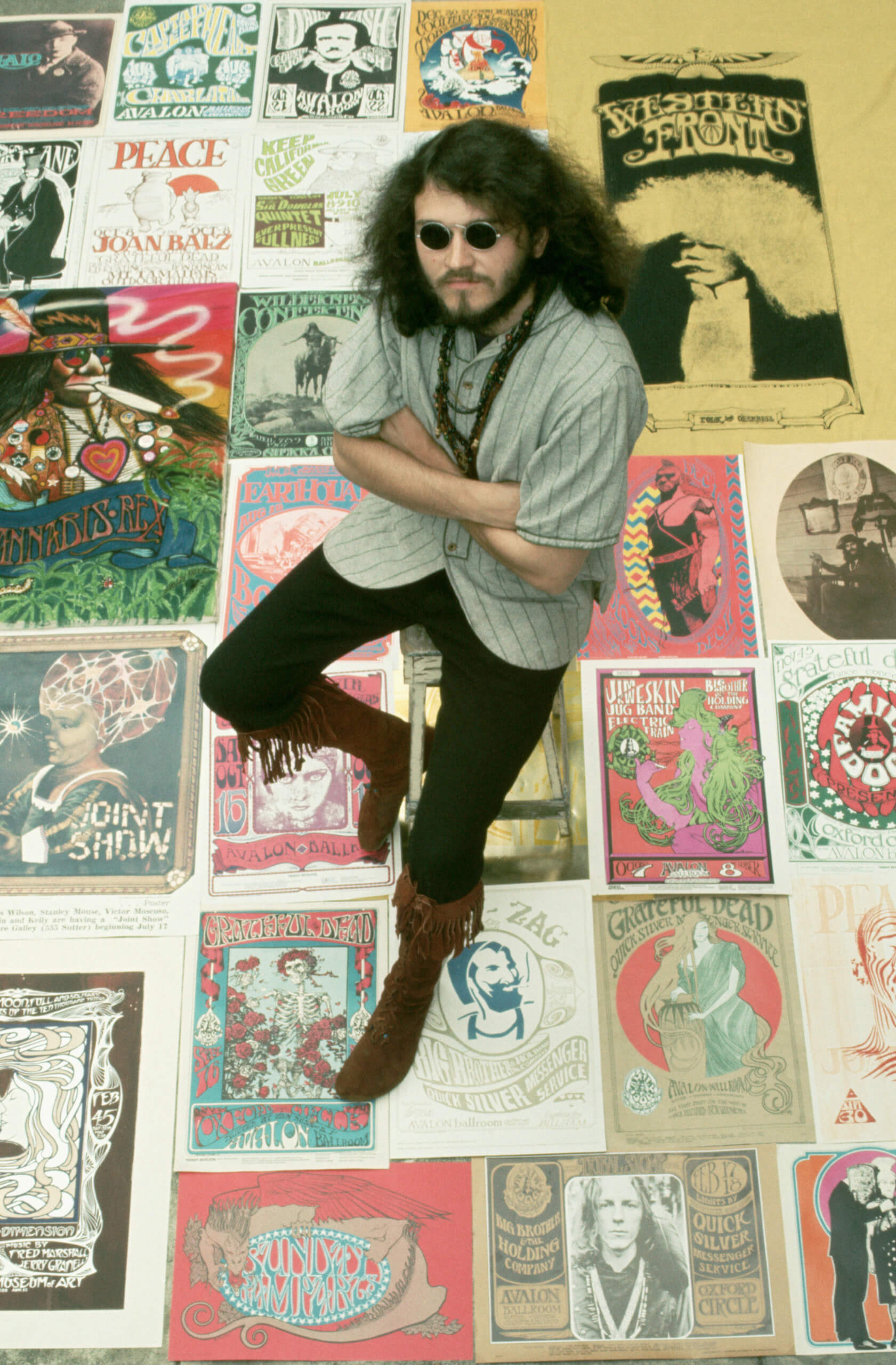 Something Borrowed: The Grateful Dead’s Skeleton & Roses Poster | Rally ...